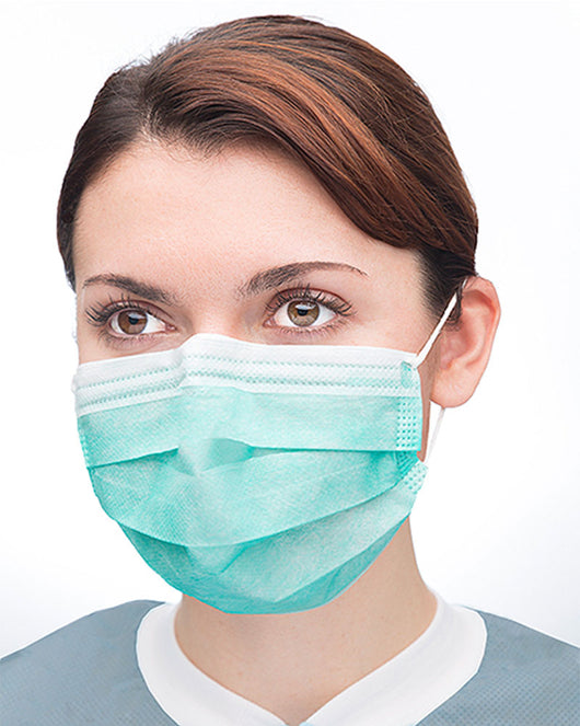 ValuMax Tissue-Soft-Sensitive Ear-Loop Surgical Masks - saraglove.com